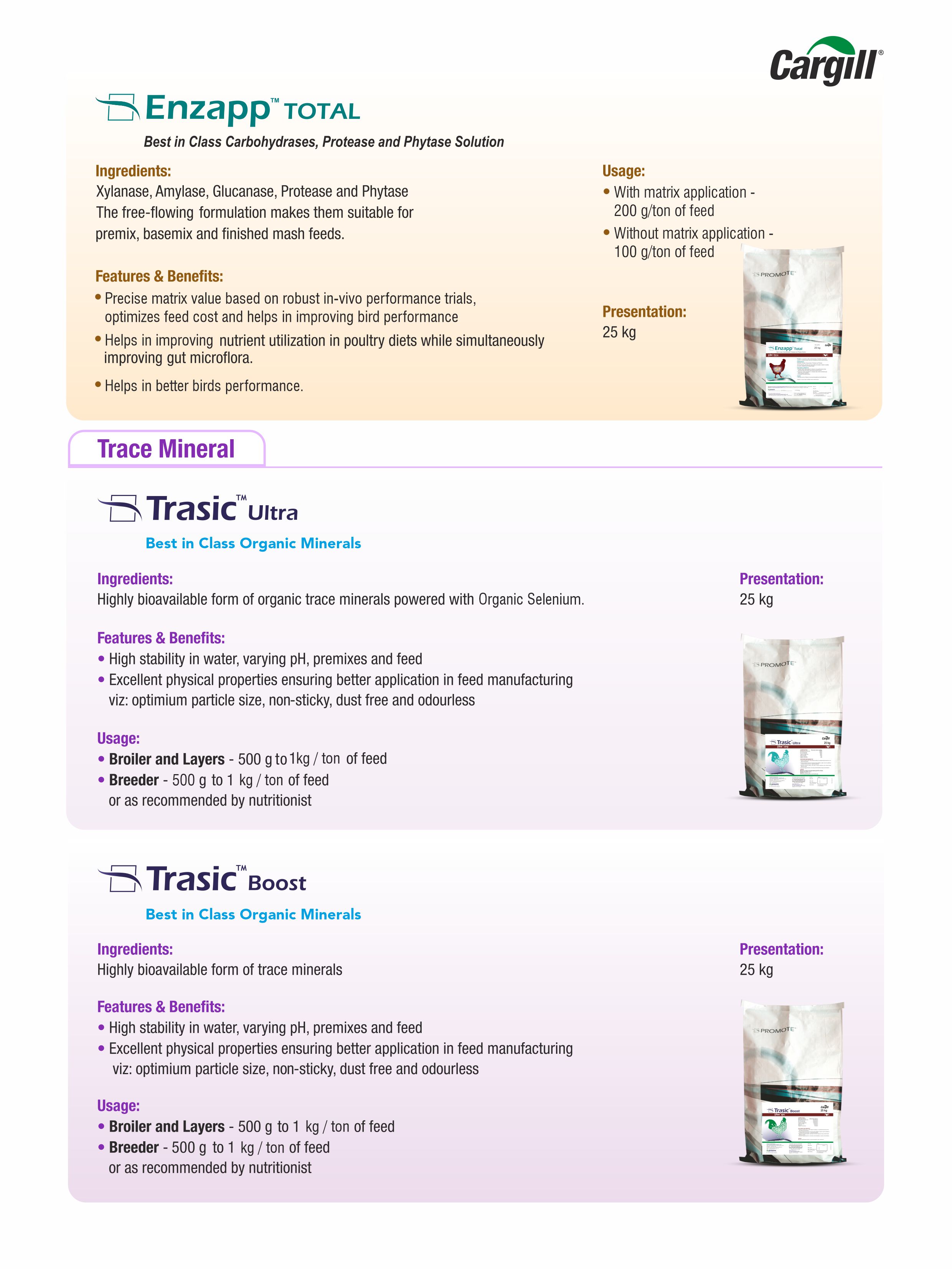 Poultry Nutrition Product Catalogue | Provimi