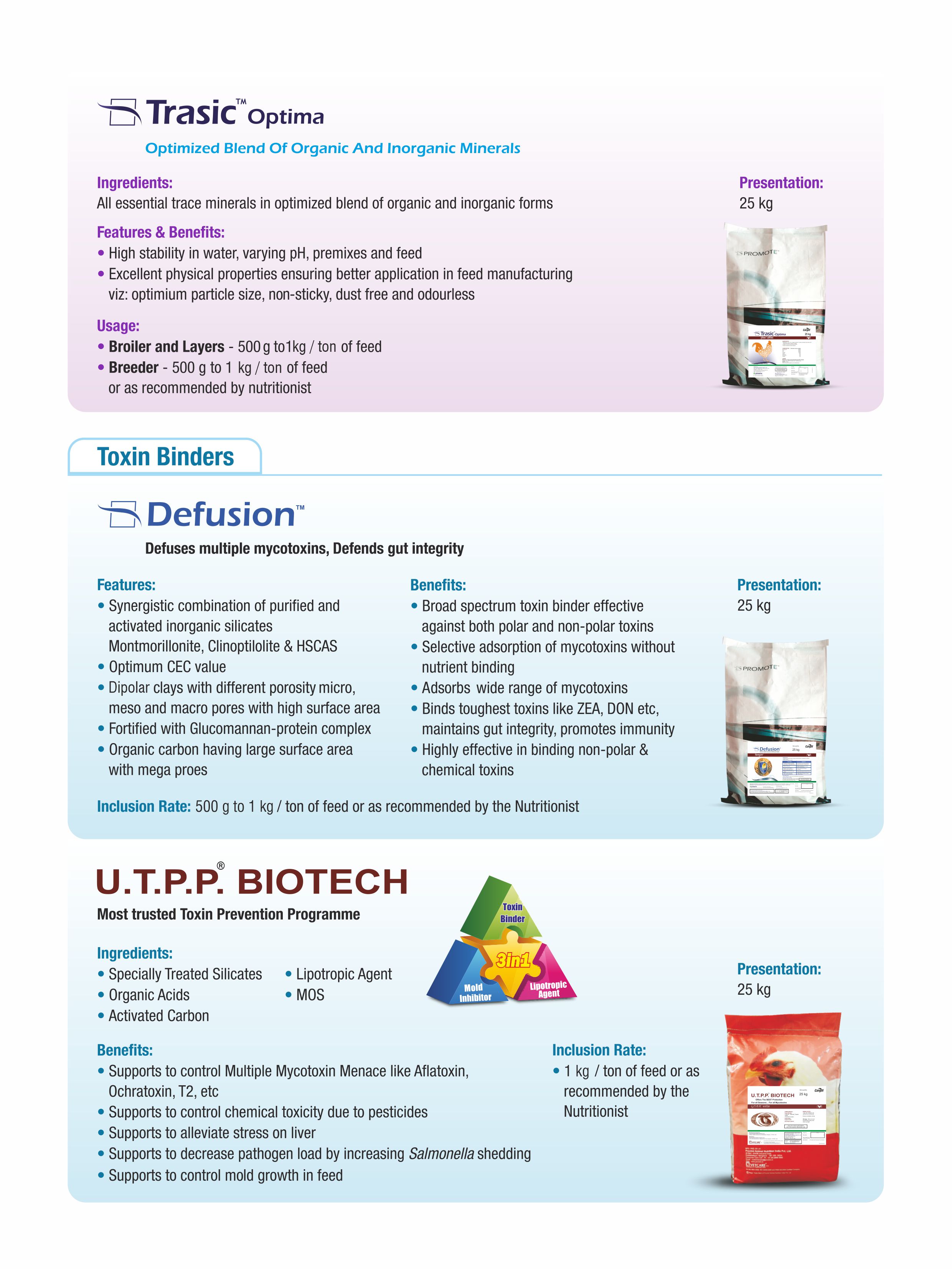 Poultry Nutrition Product Catalogue | Provimi